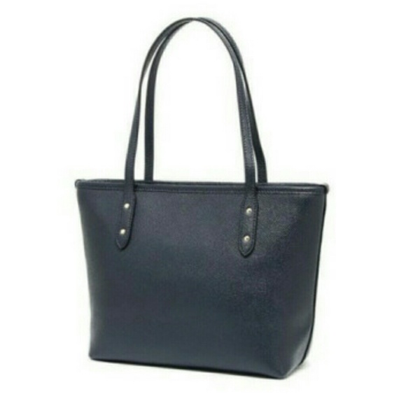 Coach | Bags | Coach Leather Mini Zip Tote | Poshmark